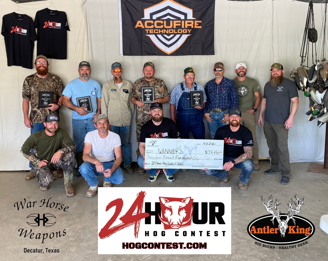 24 Hour Hog Contest – Results (2021) - The Hunting Game