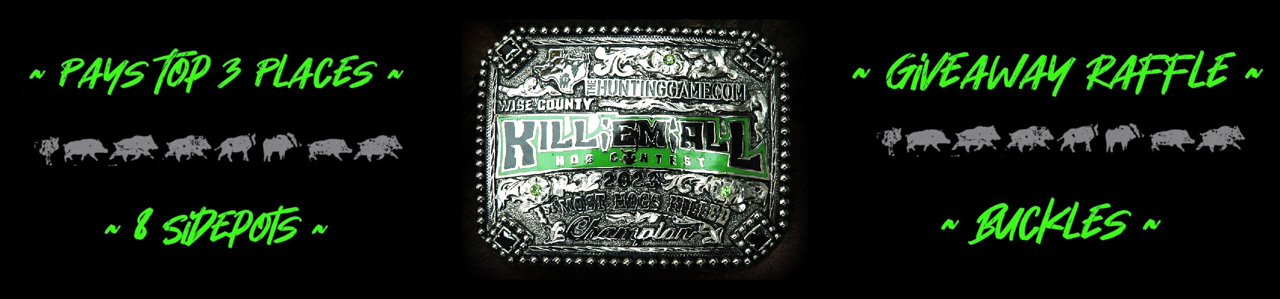 The Hunting Game - World's Largest Hog Contest